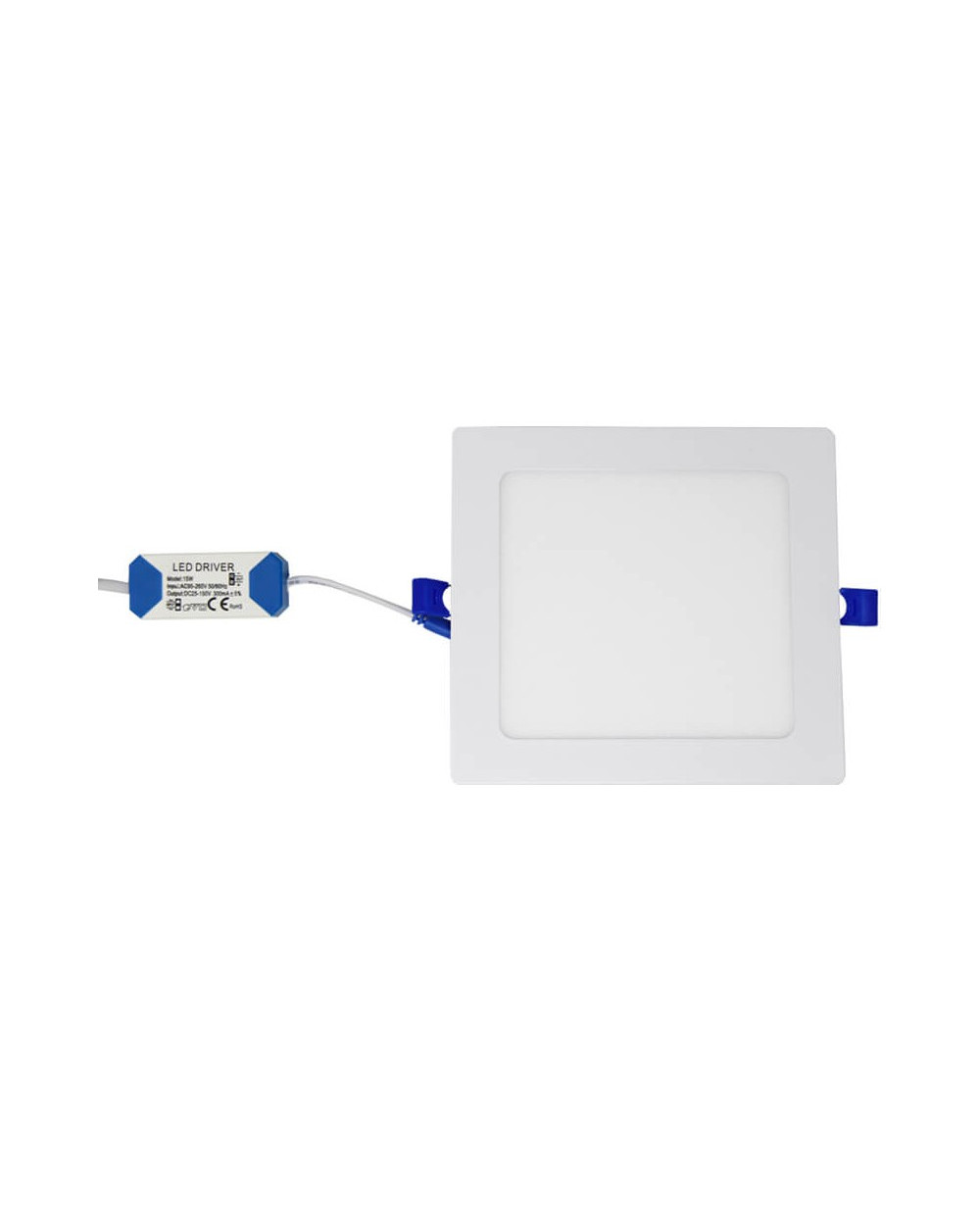 Placa LED Slim cuadrada 15W