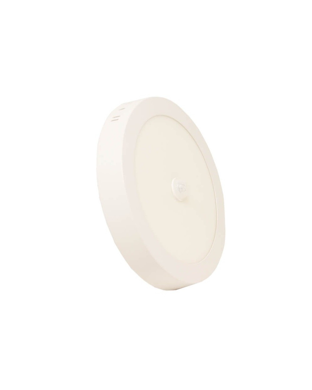 Plafón Superficie circular 20W con Detector Movimiento + Crepuscular