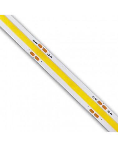 Tira LED COB 24V 12W/m 352 LED/m FLIP CHIP CRI90 IP20